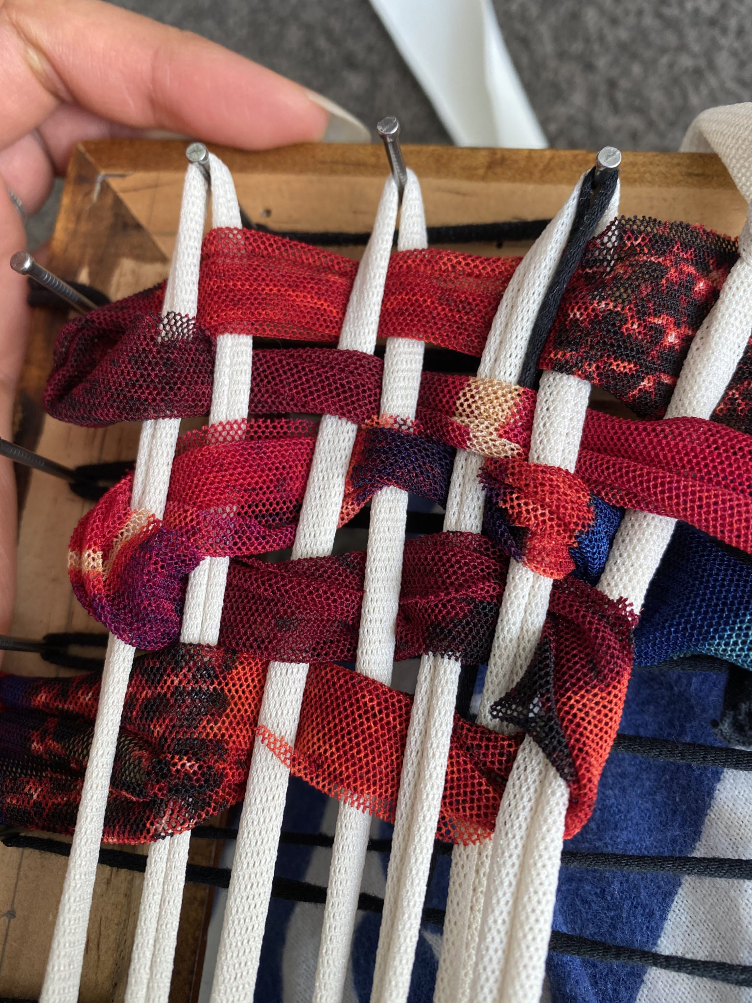 Making the Weaving and into the Balabal Dress – Aurelia & Andrea