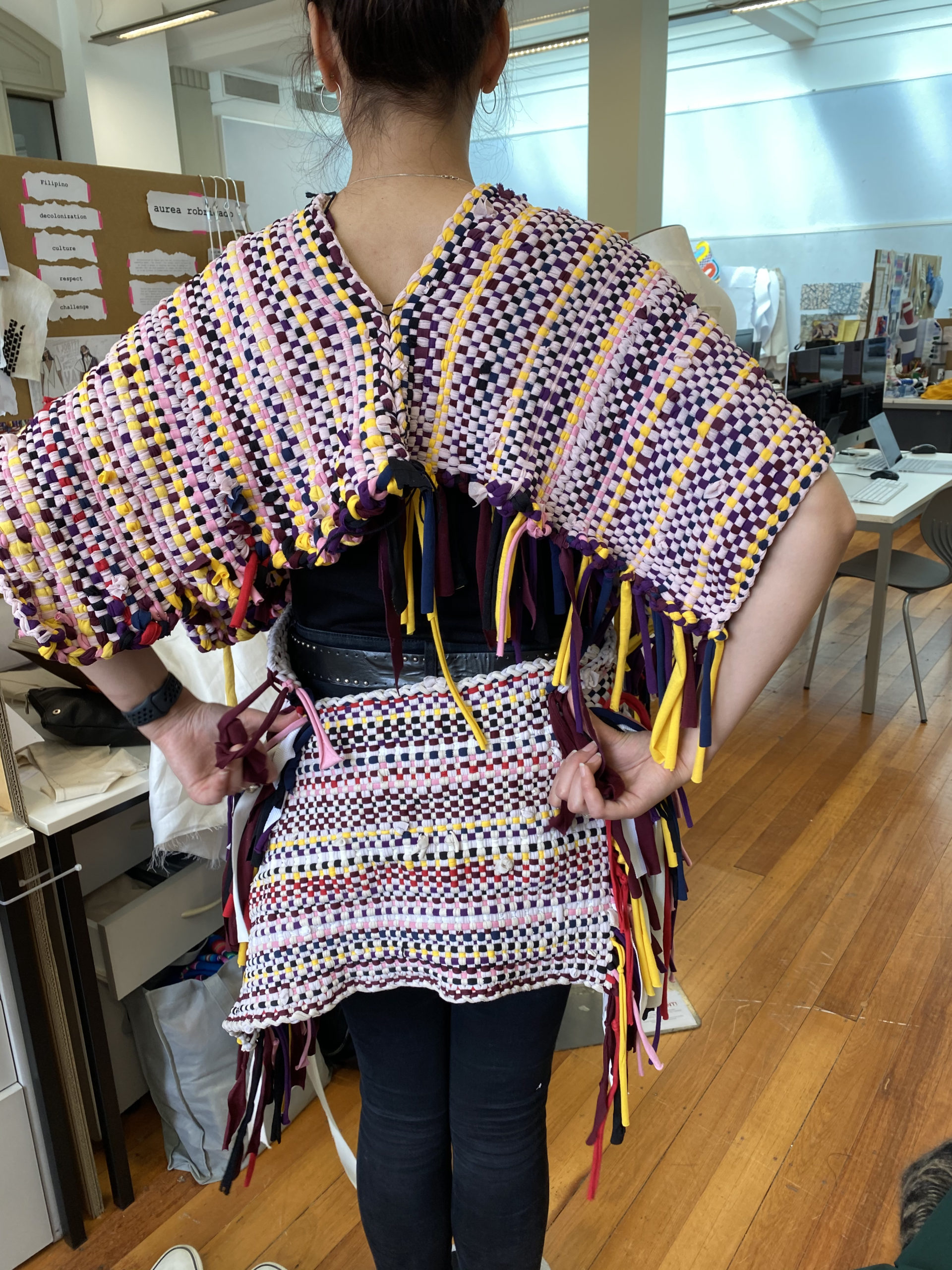 Making the Weaving and into the Balabal Dress – Aurelia & Andrea