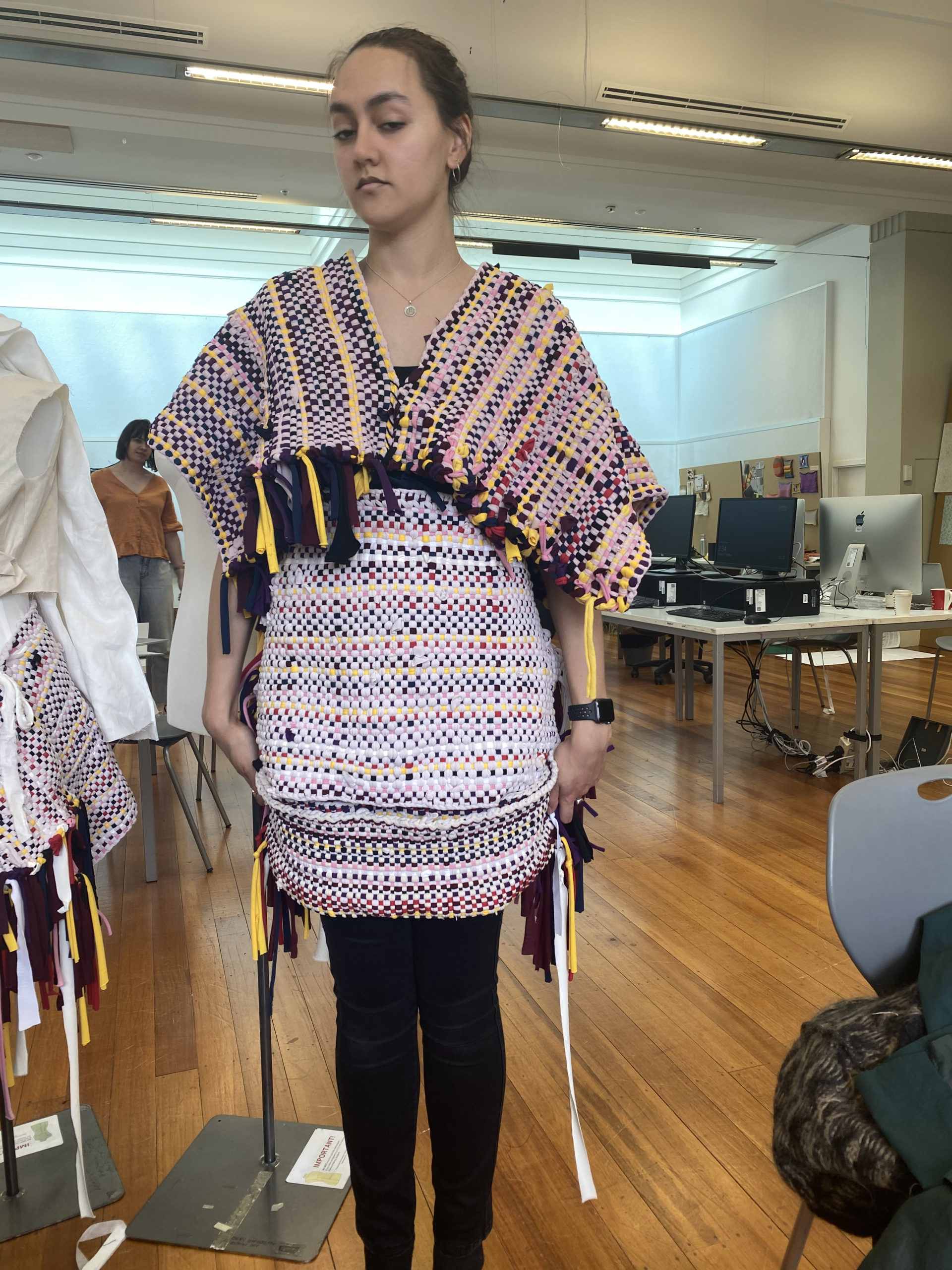 Making the Weaving and into the Balabal Dress – Aurelia & Andrea